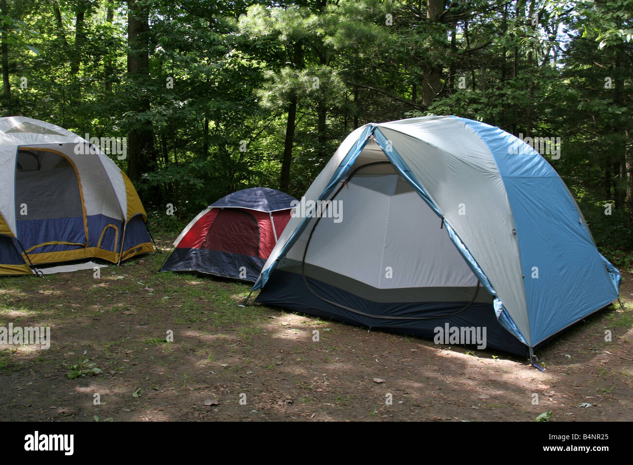 Three tent hi-res stock photography and images - Alamy
