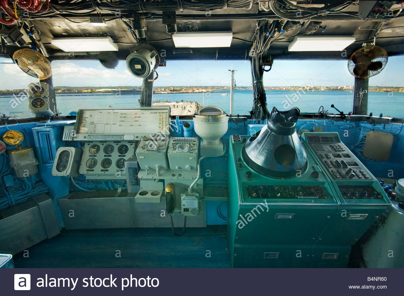 Aircraft Carrier Control Room