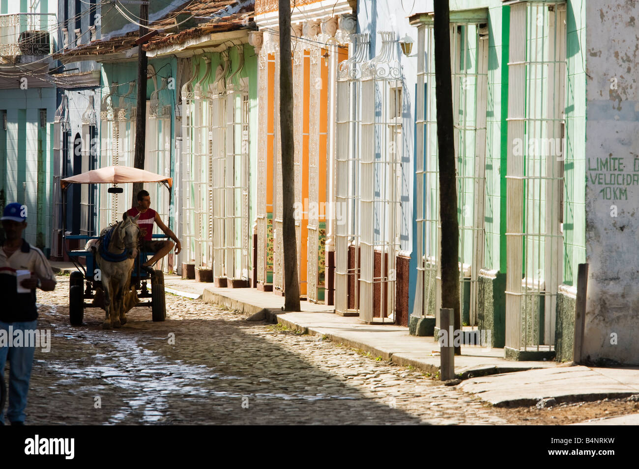 Street scene in the old town Stock Photo - Alamy
