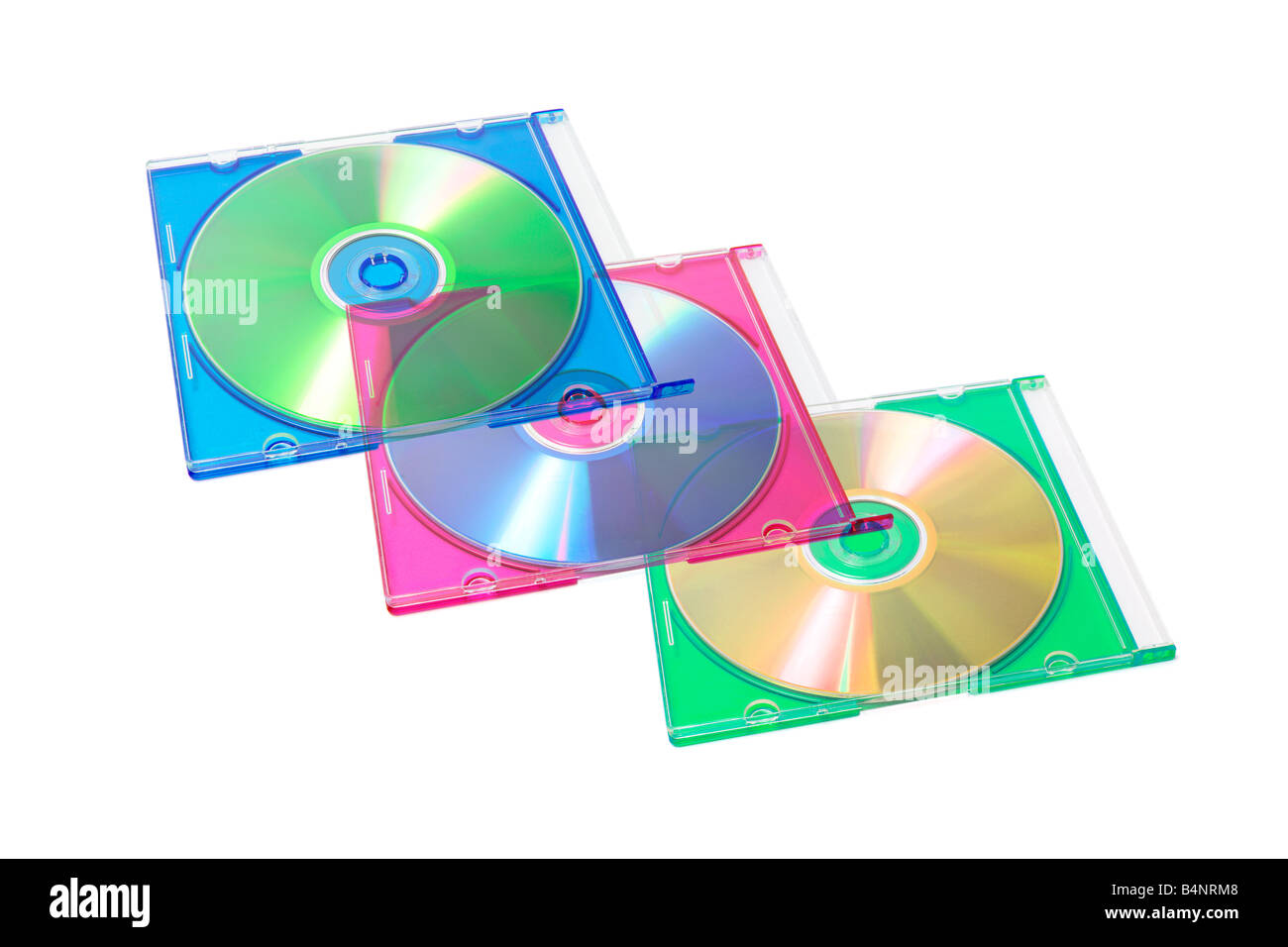 Compact Discs in Plastic Cases Stock Photo - Alamy