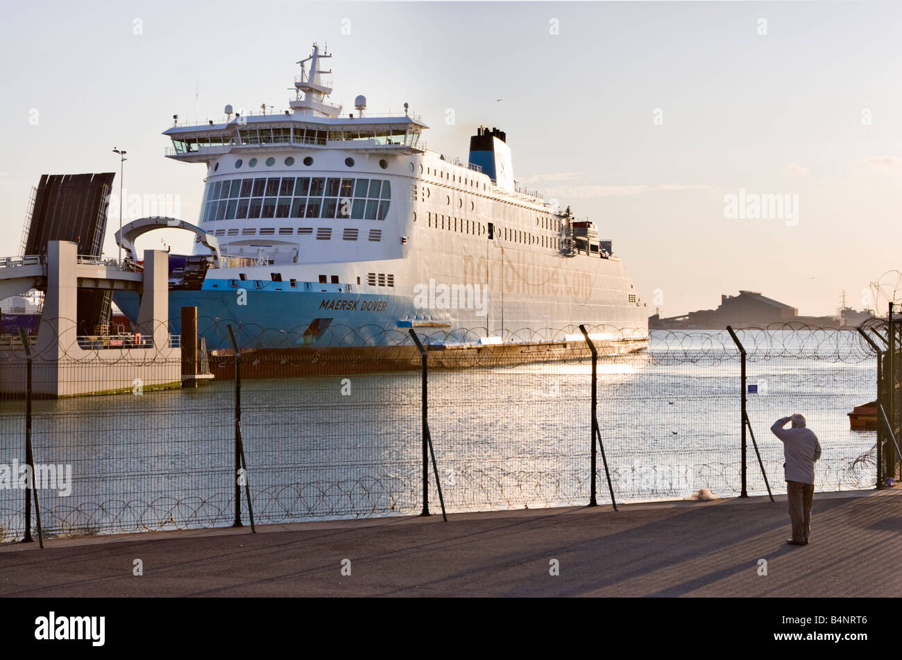 Maersk Norfolk line ferry Stock Photo - Alamy