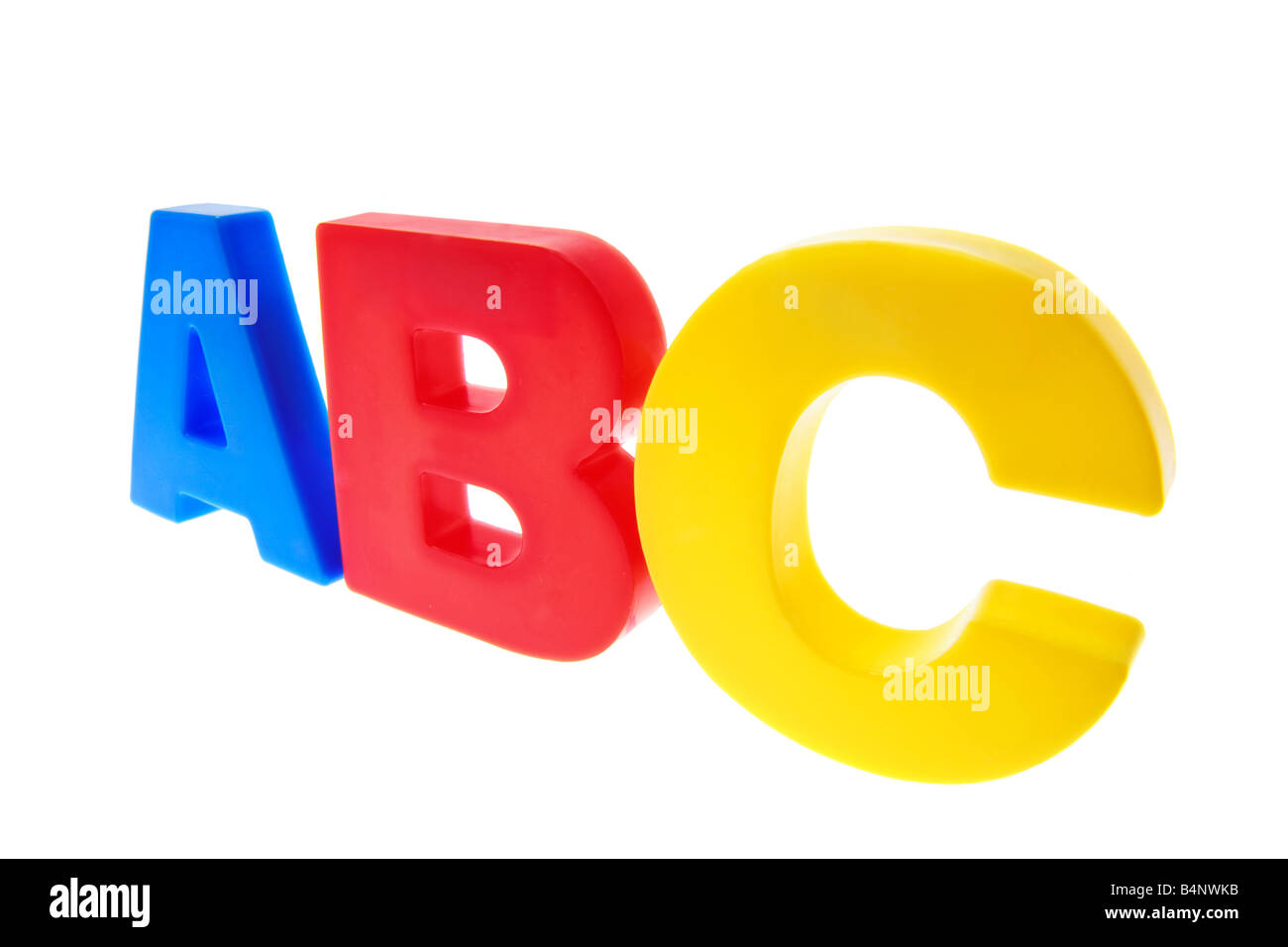Plastic abc letters hi-res stock photography and images - Alamy