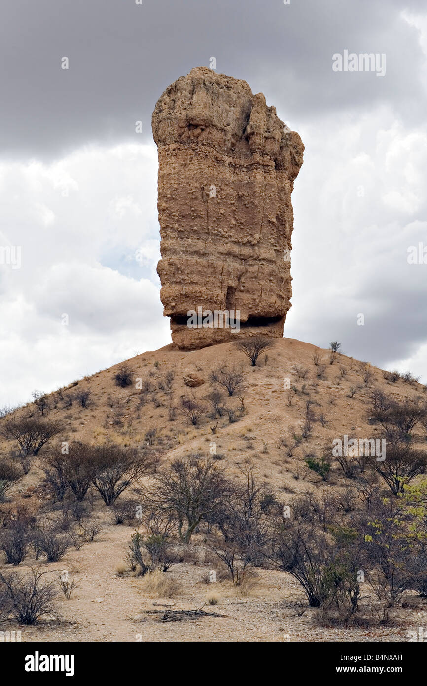 Vingerklip The Rock Finger in Damaraland Namibia Stock Photo - Alamy