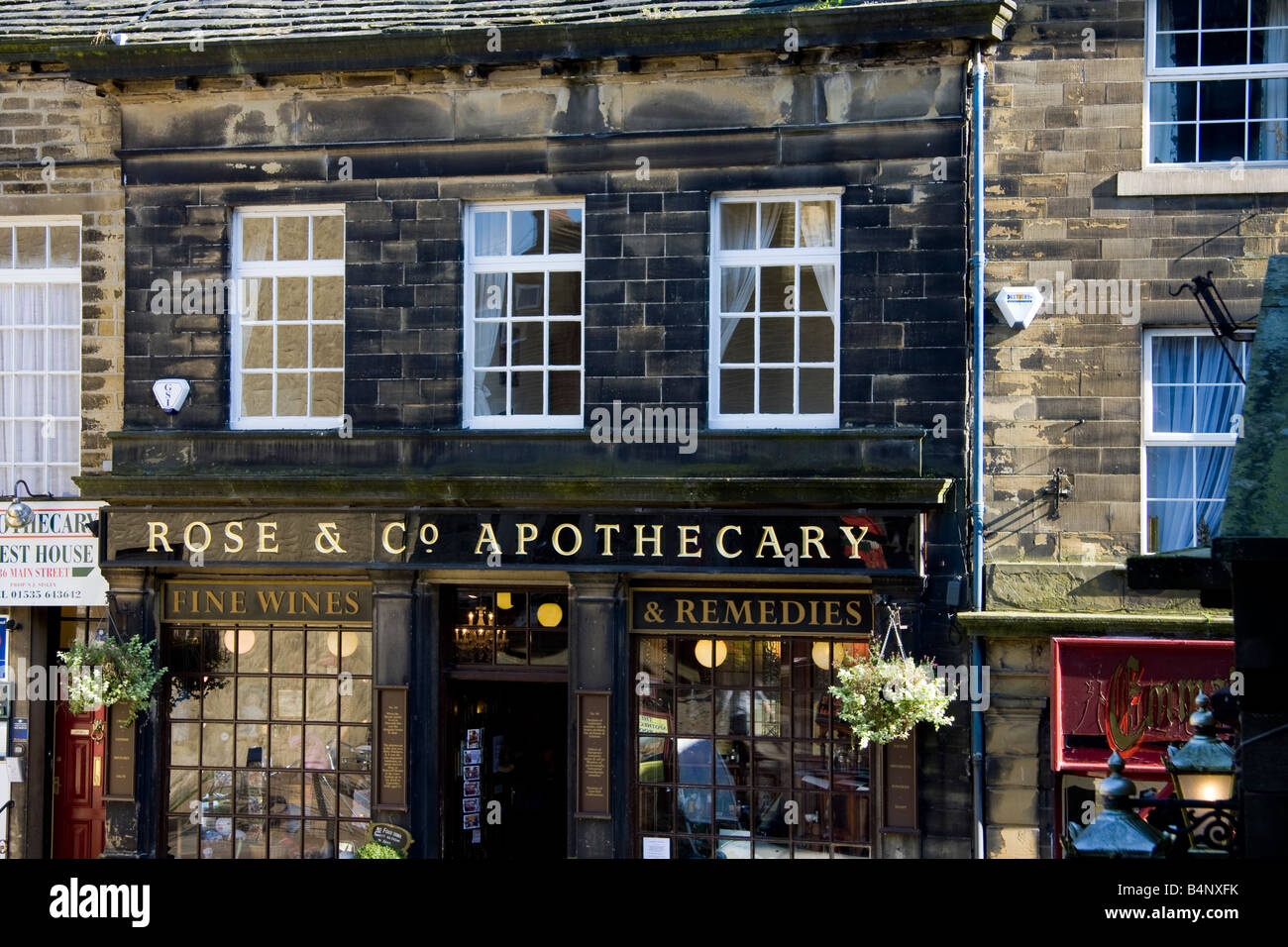 Haworth main street hi-res stock photography and images - Alamy