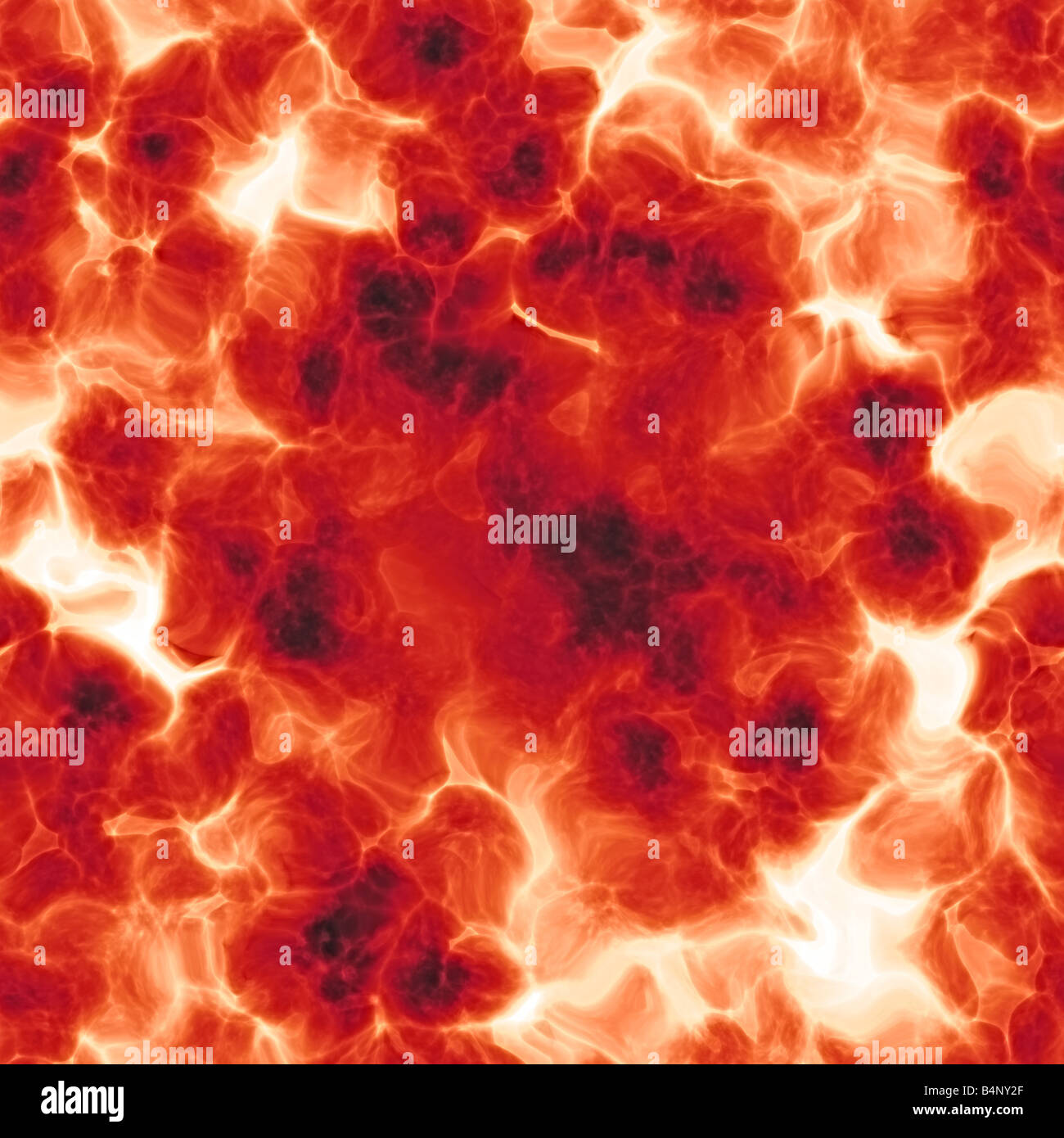 Illustration of a fiery red explosion very realistic Stock Photo - Alamy