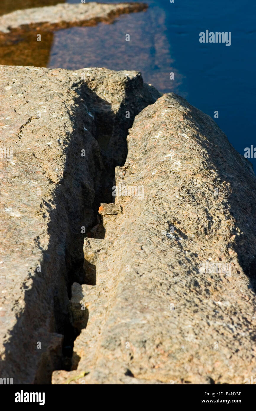 Ancient Egyptian stone quarry along the Nile River, Aswan Egypt Stock ...