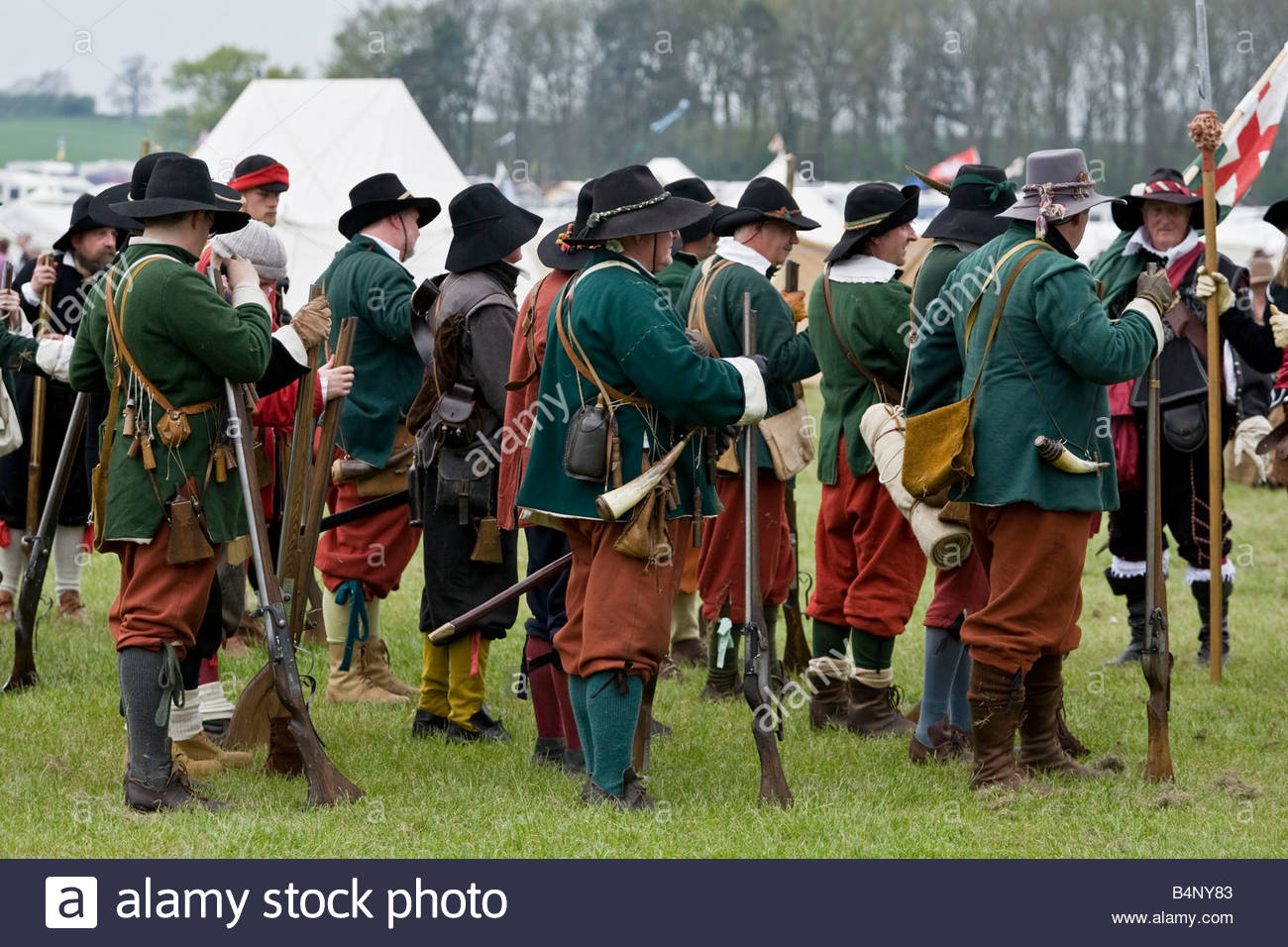 Musketeers English Civil War Stock Photos & Musketeers English Civil ...