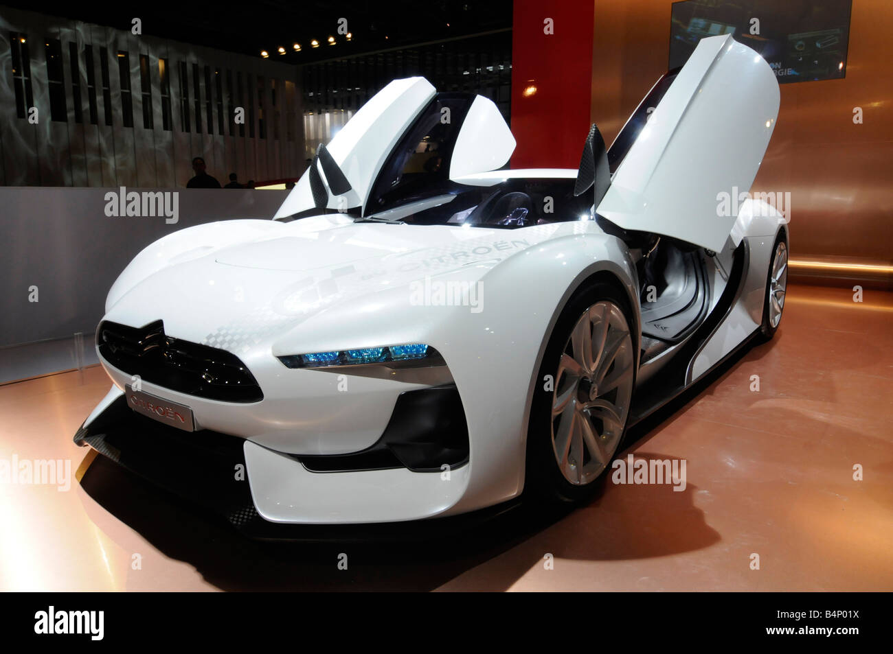 A stylish new design model from Citroen on display during the "Mondial ...