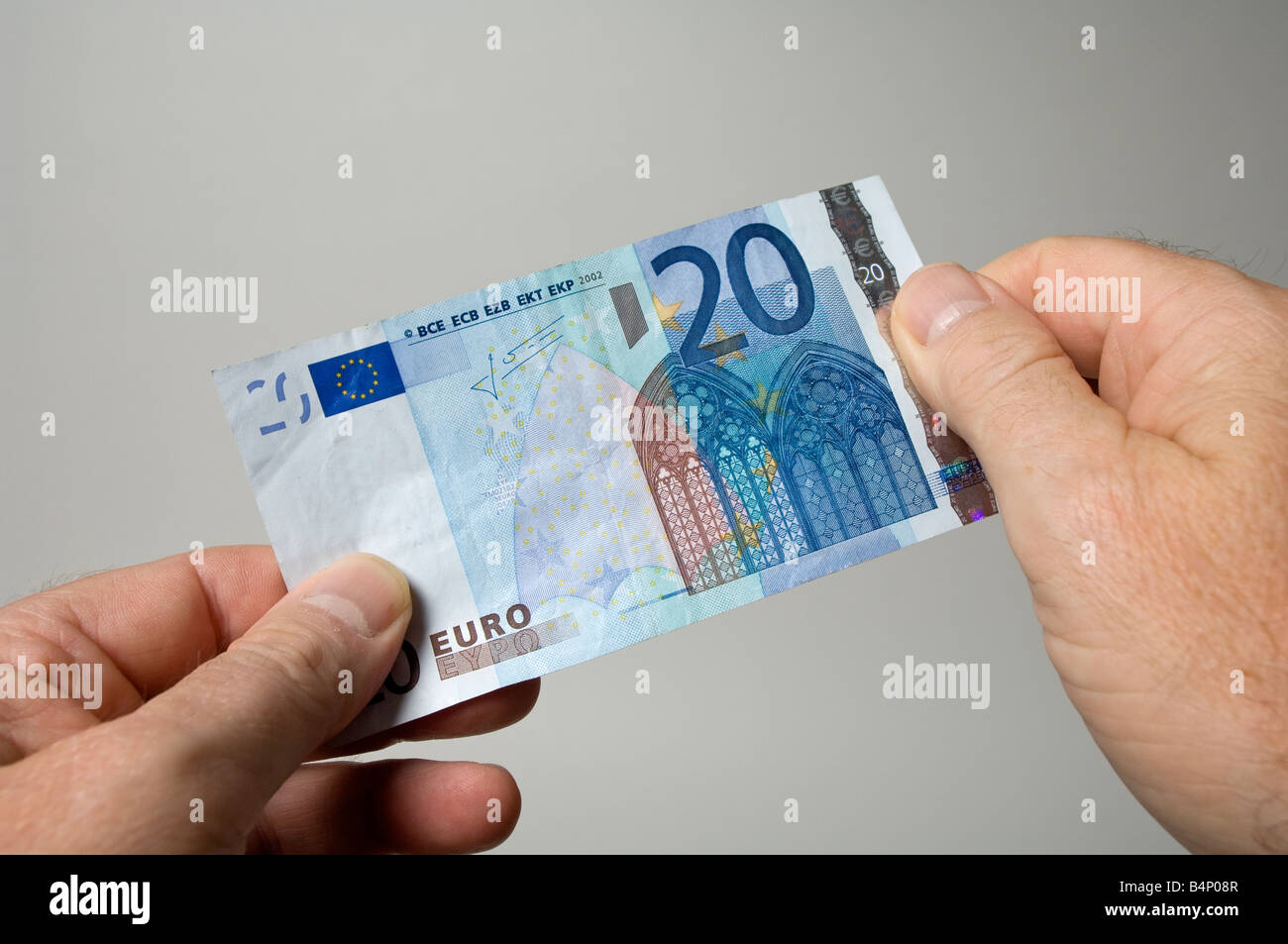 20 twenty euro note hi-res stock photography and images - Alamy