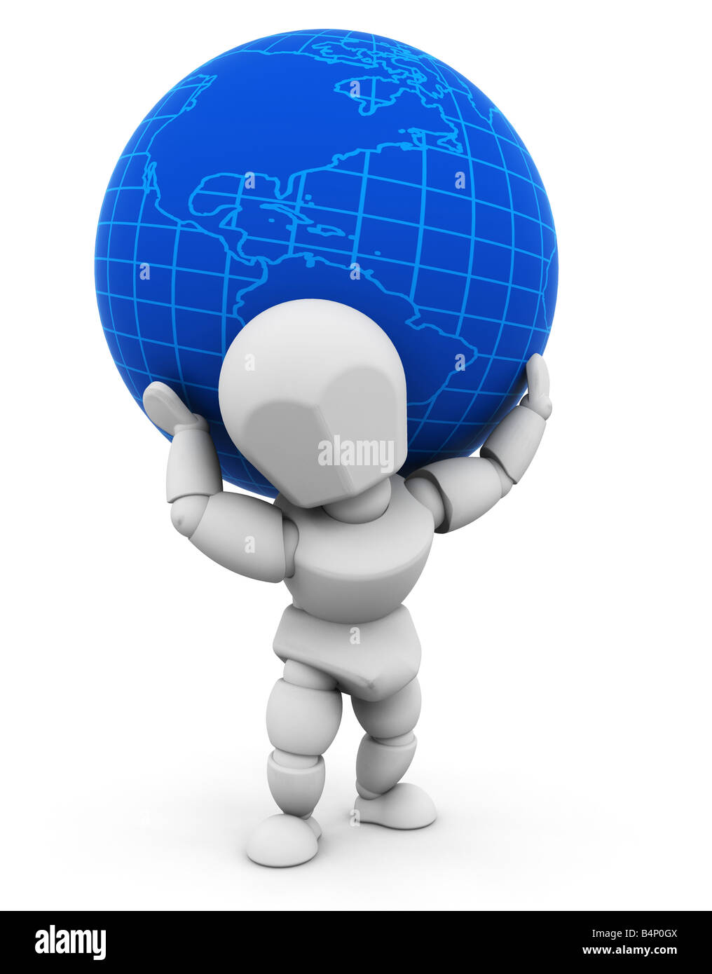 Person globe hi-res stock photography and images - Alamy