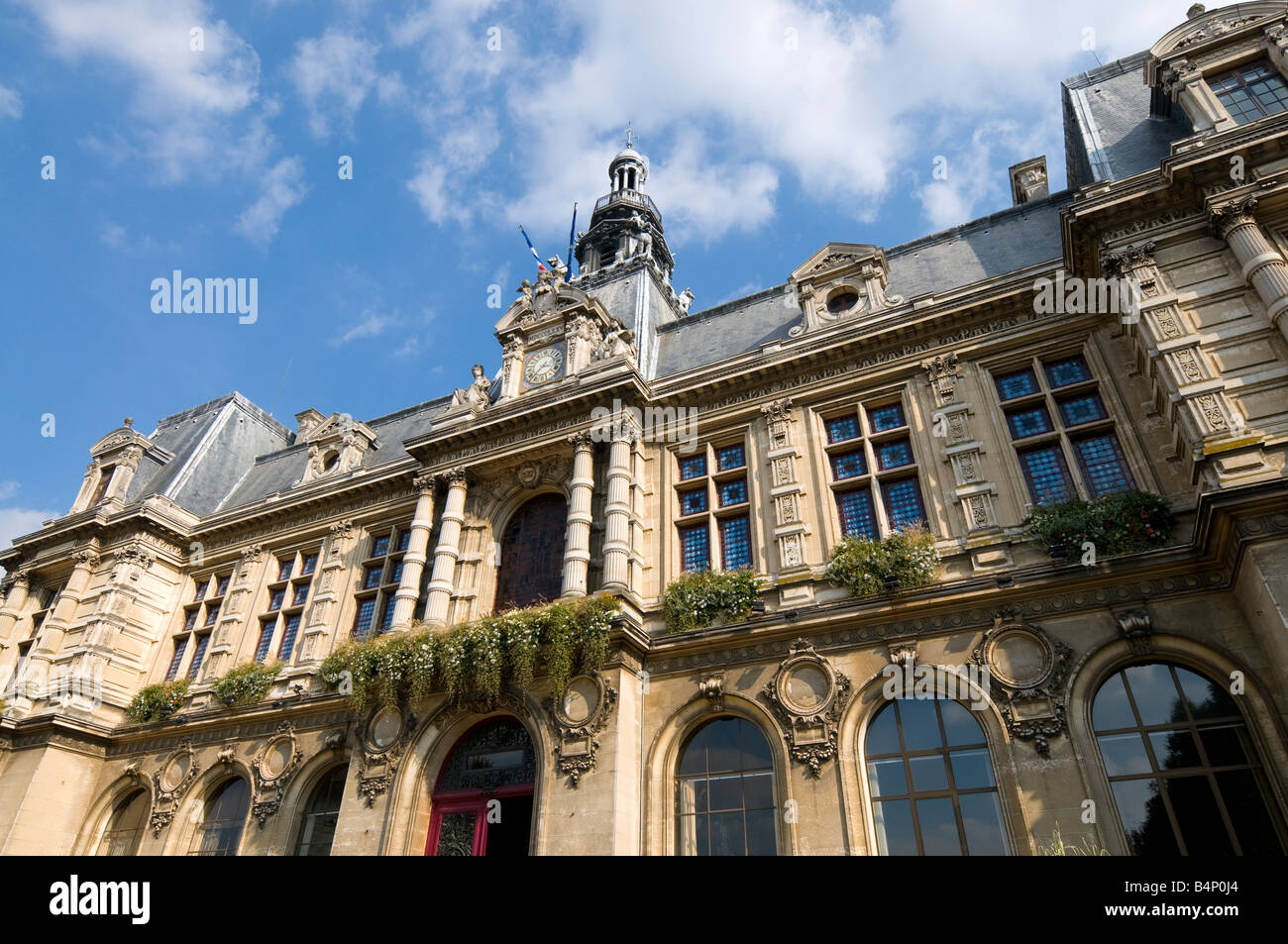 Hotel de Ville (Town Hall - built 1875), Poitiers, Vienne, France Stock ...