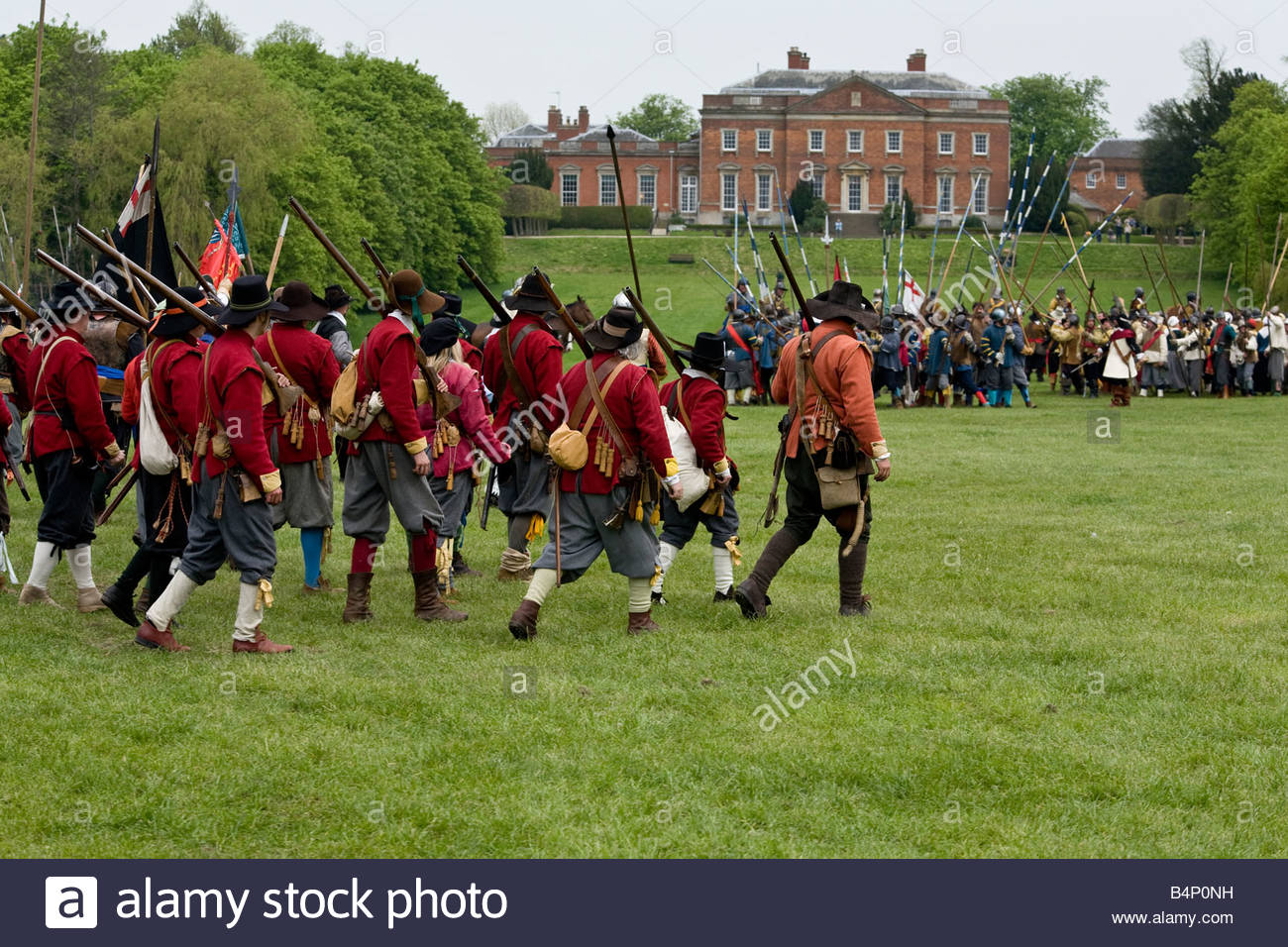 English Civil War Musketeer Stock Photos & English Civil War Musketeer ...