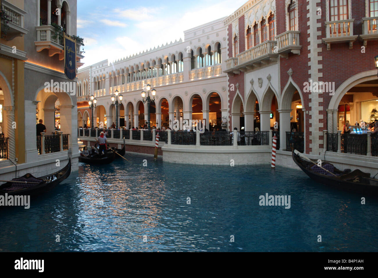 interior of 'The Venetian' Las Vegas Nevada Stock Photo - Alamy