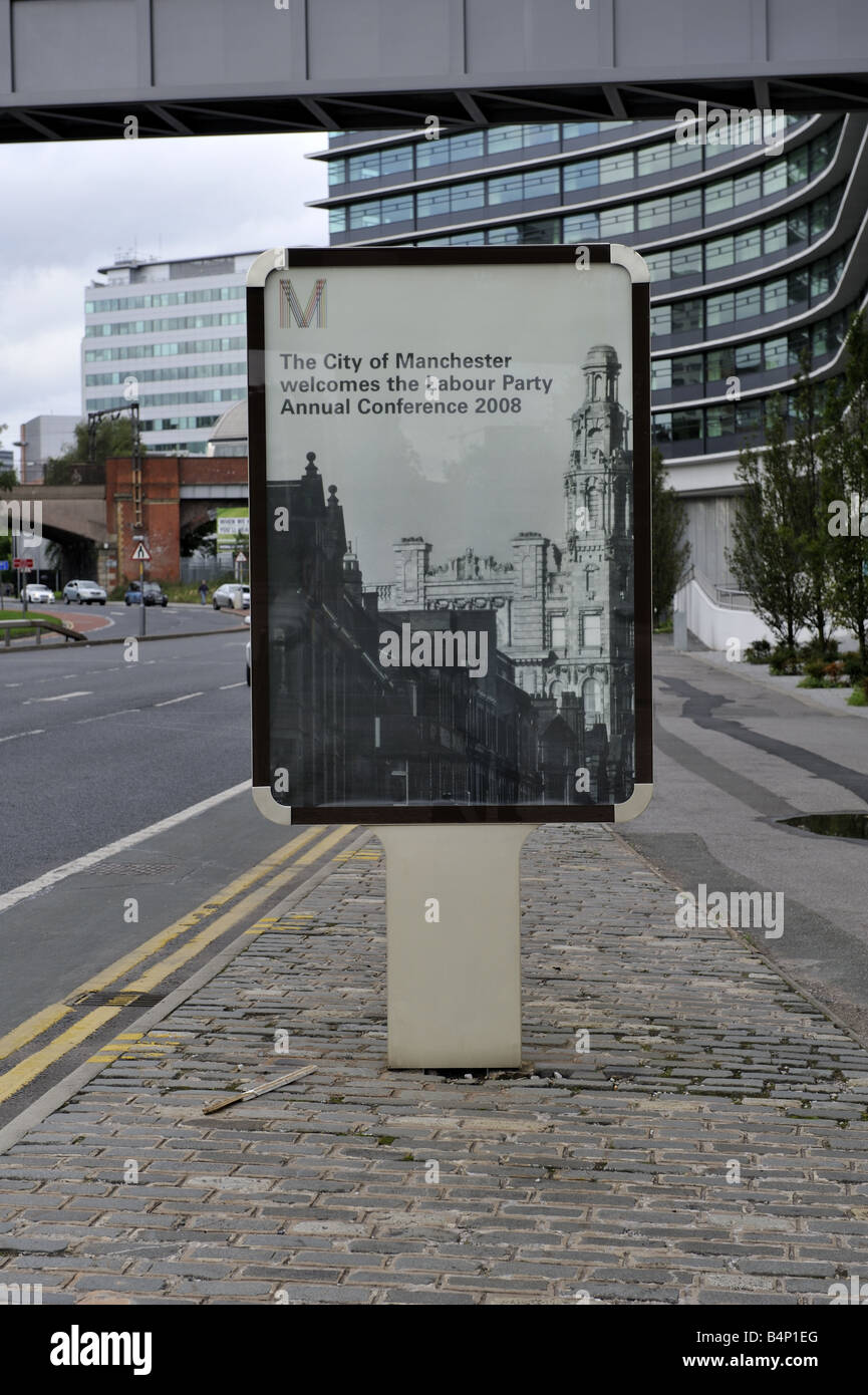 Mancunian way approaching the City of Manchester City of Manchester ...