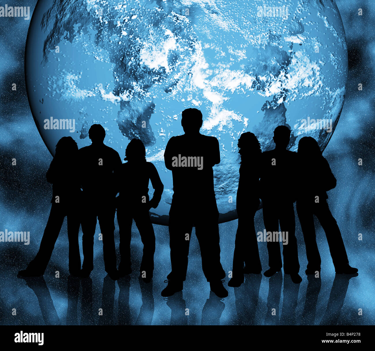 World map silhouettes hi-res stock photography and images - Alamy