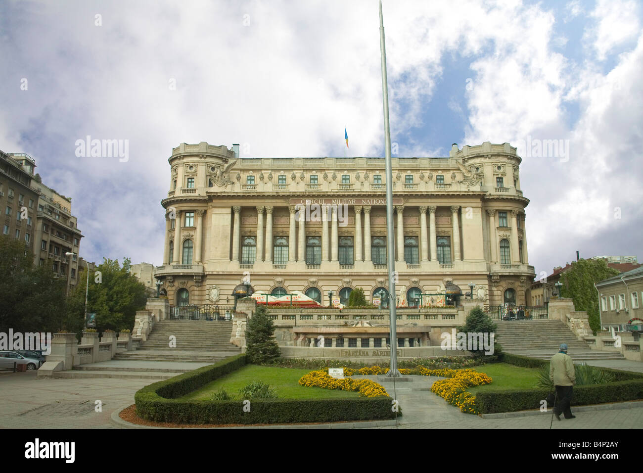 Bucharest Romania EU The splendid building Cercul Militar National ...
