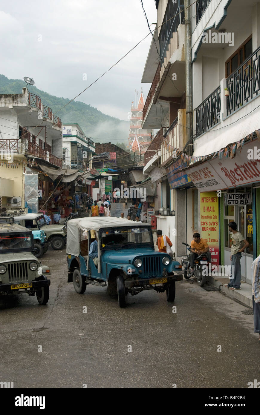 India Uttarakhand Rishikesh Stock Photo - Alamy
