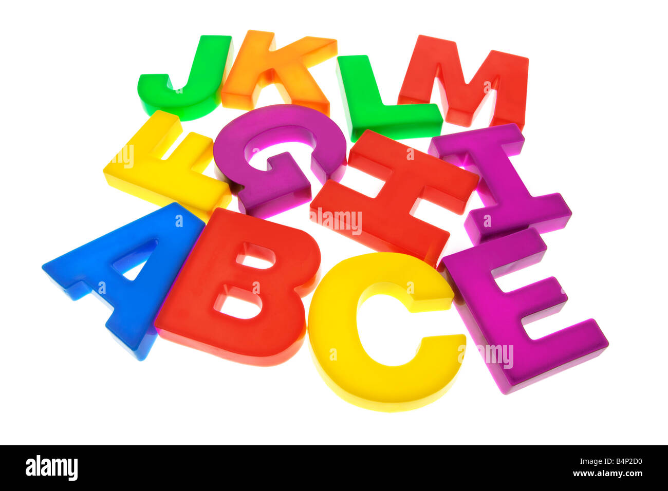 Colorful plastic alphabets hi-res stock photography and images - Alamy