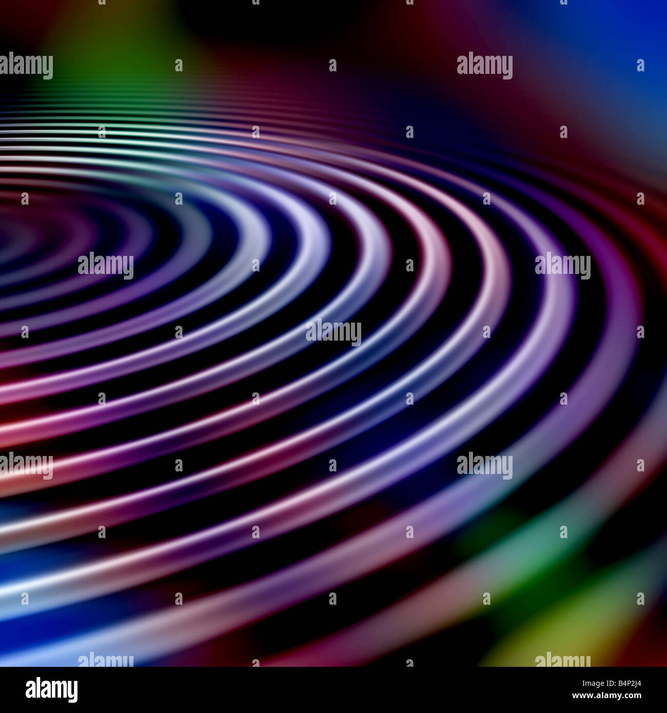 Digital rainbow ripple hi-res stock photography and images - Alamy