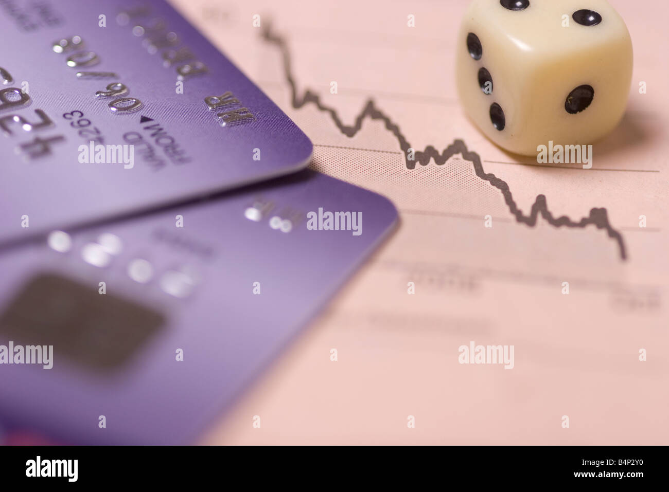 Concept image indicating financial risk Stock Photo - Alamy