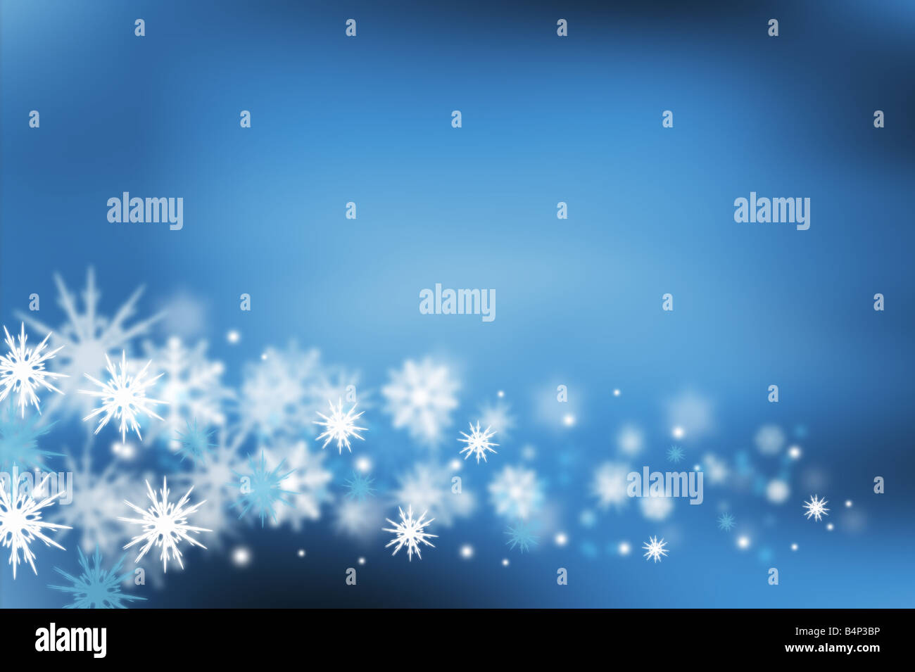 Background of many snowflakes Stock Photo - Alamy