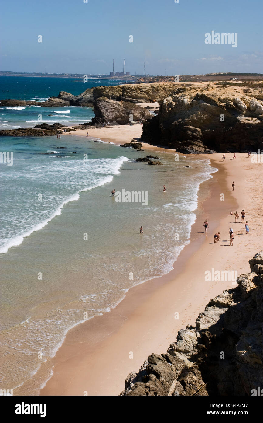 Porto Covo beach in Portugal Stock Photo - Alamy