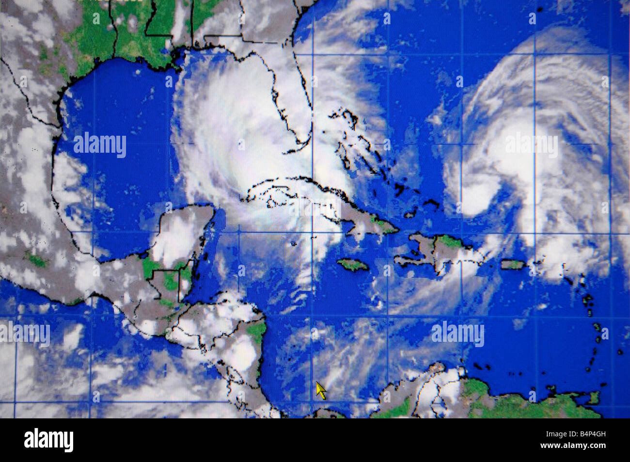 Noaa weather hurricane radar map hi-res stock photography and images ...