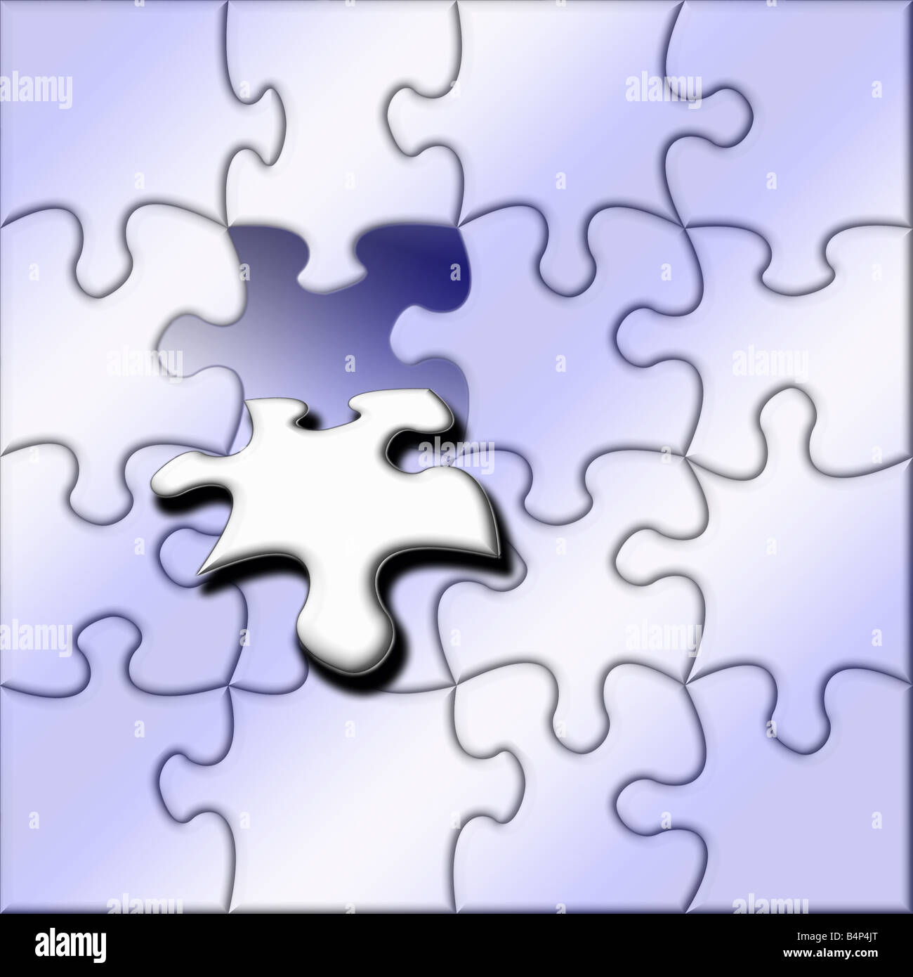 Jigsaw digital art hi-res stock photography and images - Alamy