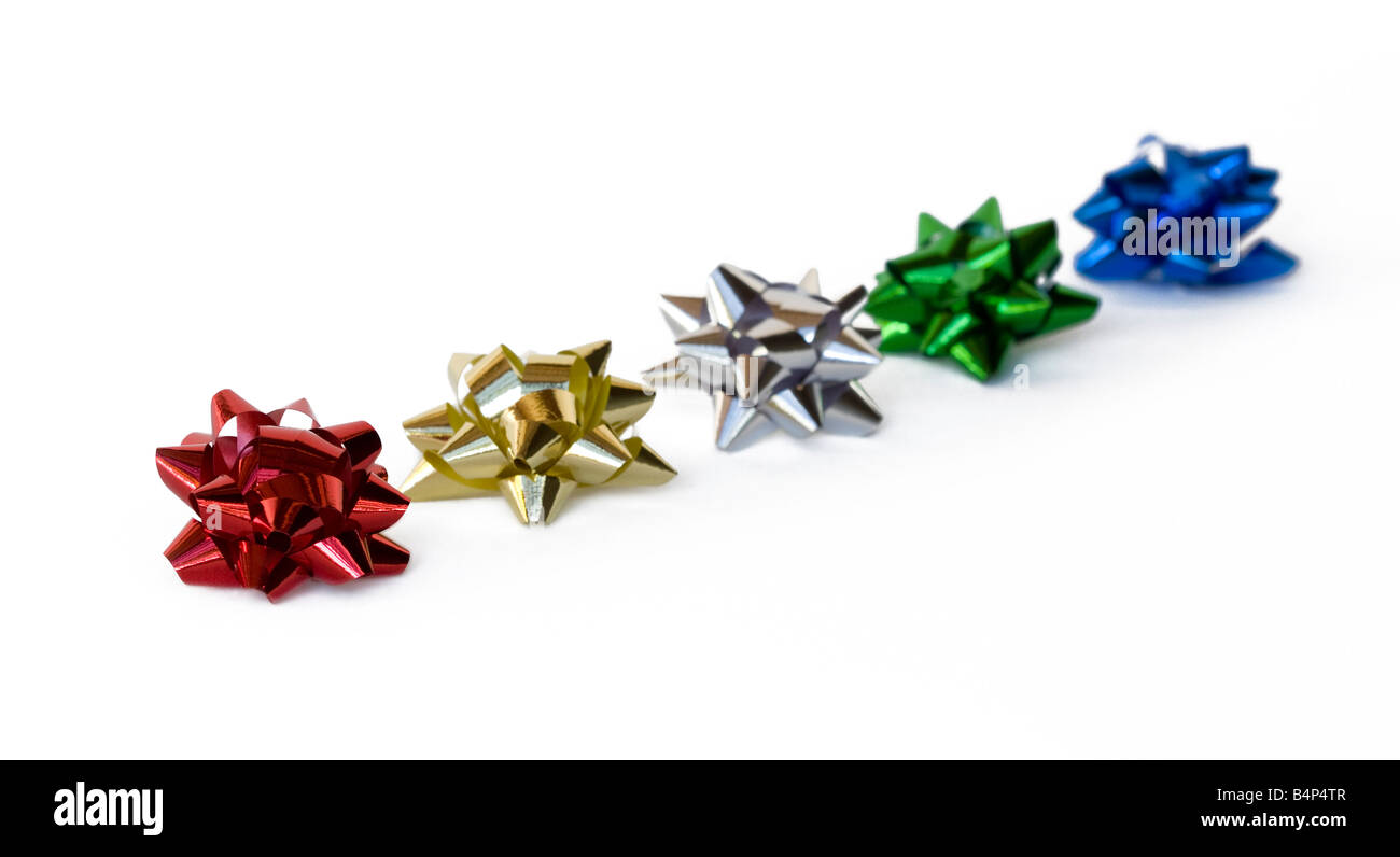 Row of bows hi-res stock photography and images - Alamy