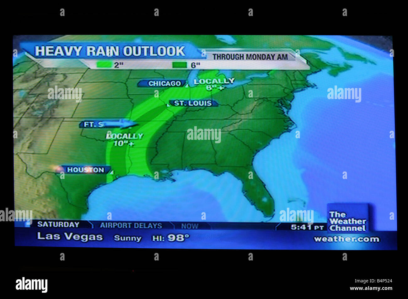 Weatherman map hi-res stock photography and images - Alamy