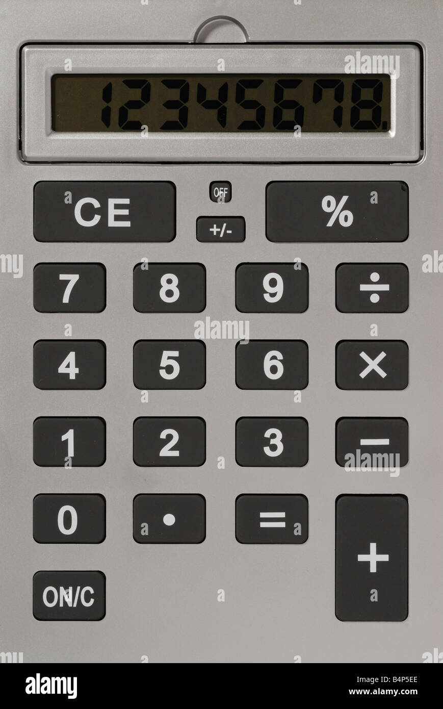 Calculator number hi-res stock photography and images - Alamy