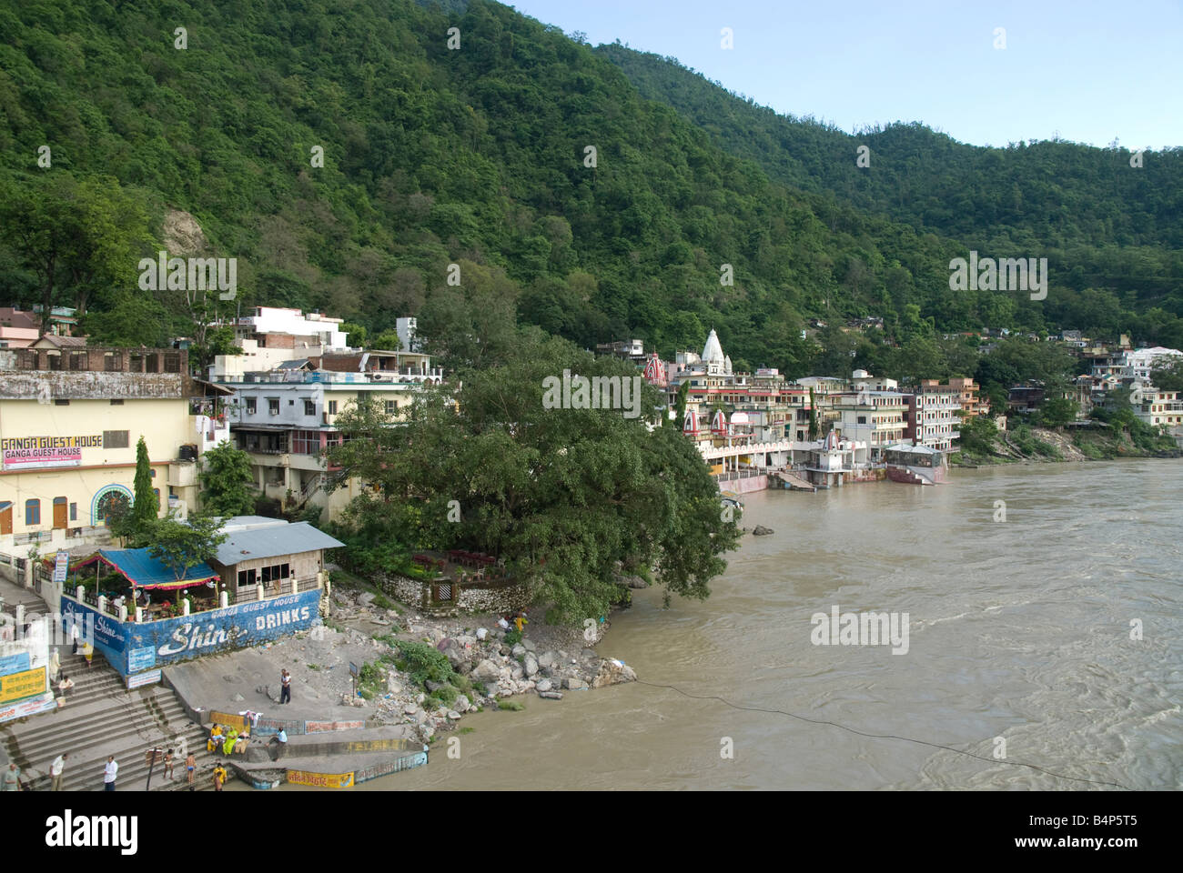 India Uttarakhand Rishikesh The Ganges River Stock Photo - Alamy