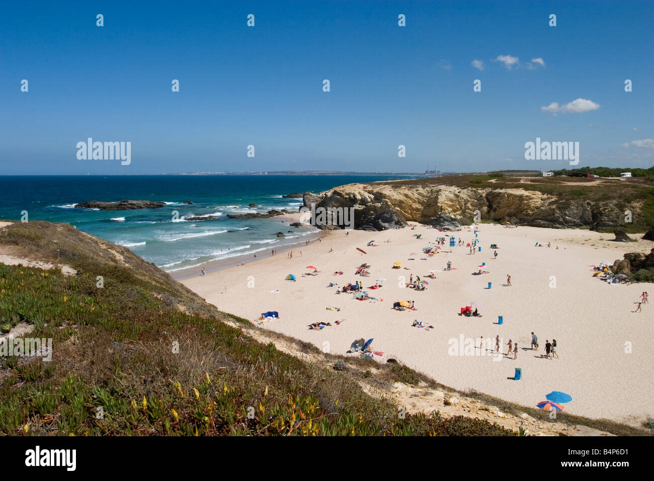 Porto Covo beach in Portugal Stock Photo - Alamy