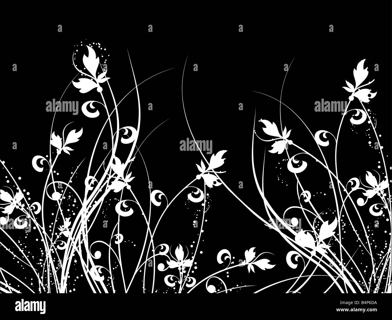 Abstract floral design Stock Photo - Alamy