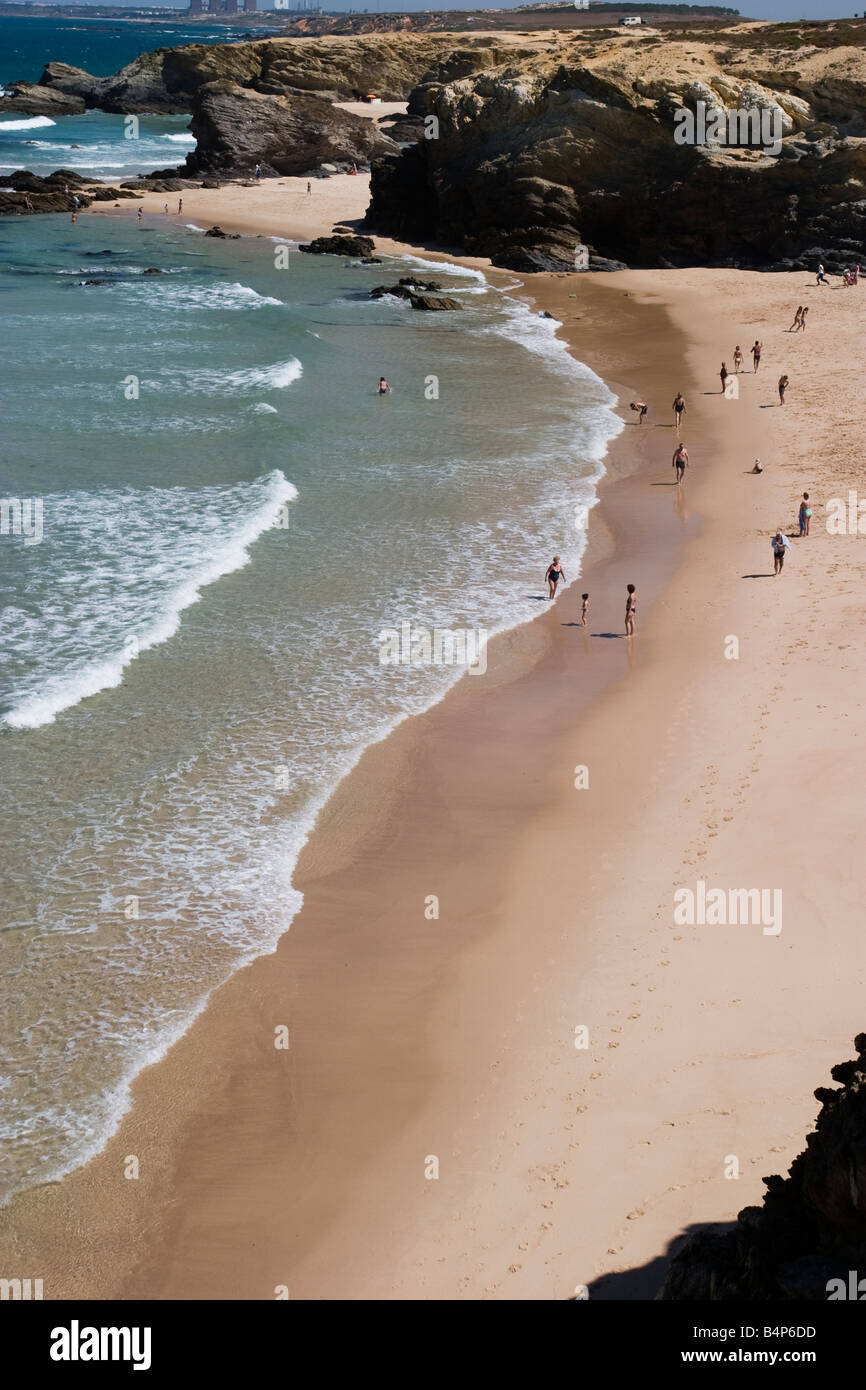 Porto Covo beach in Portugal Stock Photo - Alamy