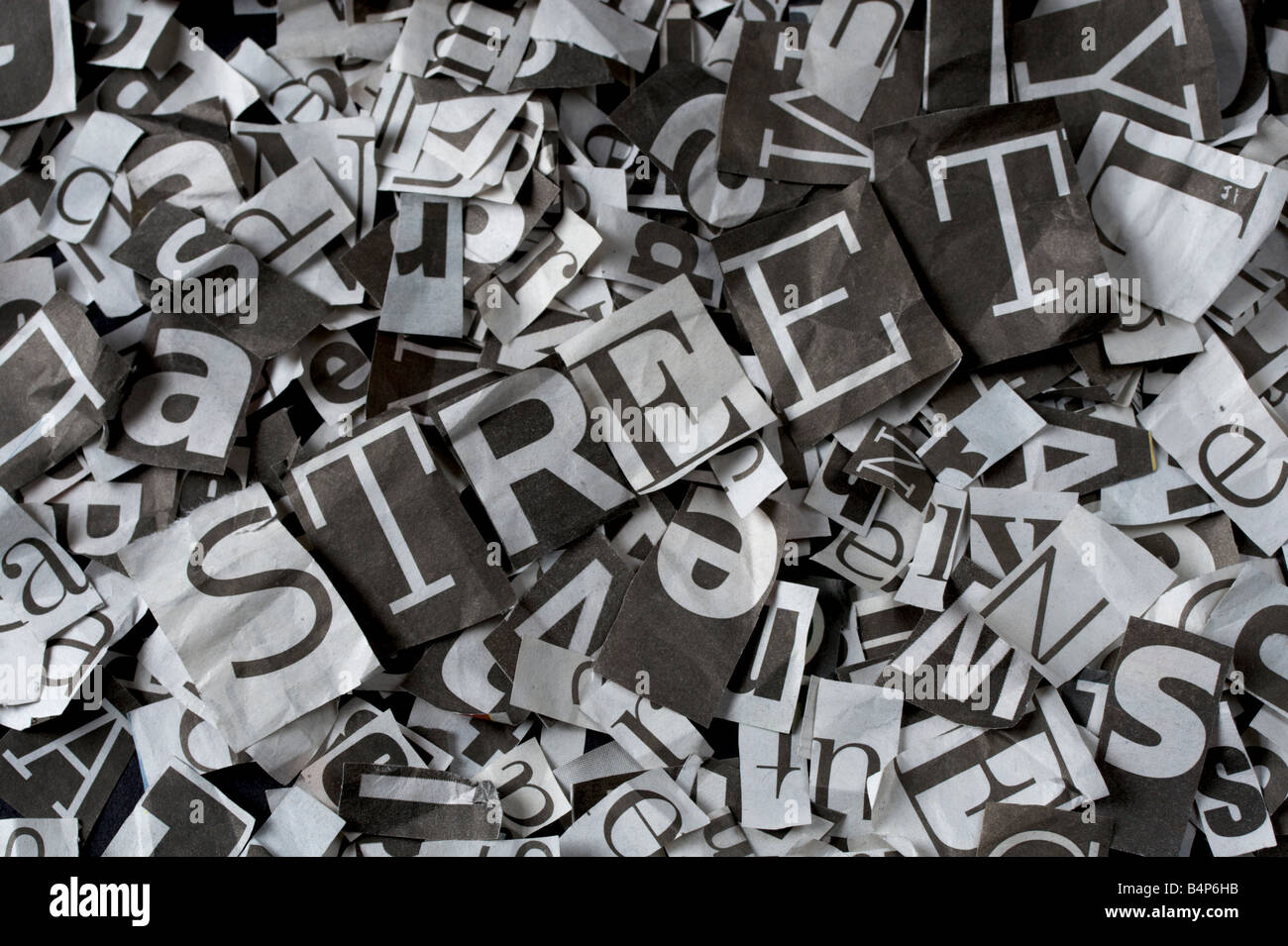 Street Newspaper Cutting Stock Photo - Alamy