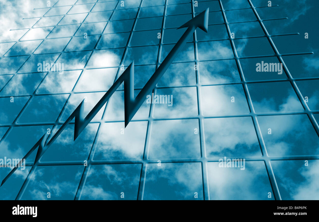 Background depicting rising profits Stock Photo - Alamy
