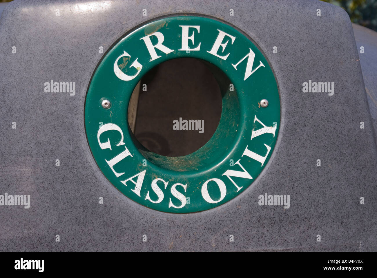 Glass only waste bins hi-res stock photography and images - Alamy