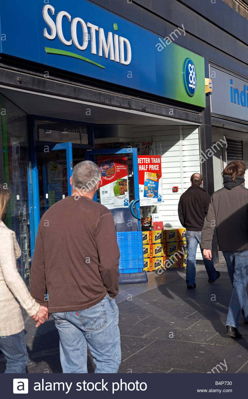 Scotmid convenience store Stock Photo - Alamy
