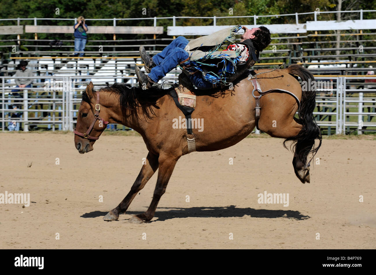 Youth saddle bronc riding hi-res stock photography and images - Alamy