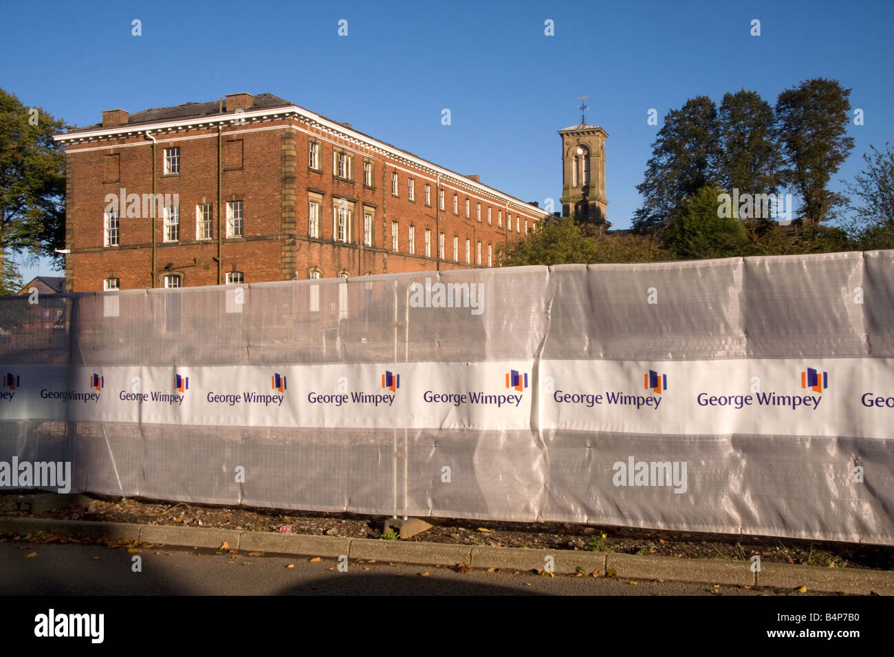 The old Withington Hospital being developed for new houses and ...