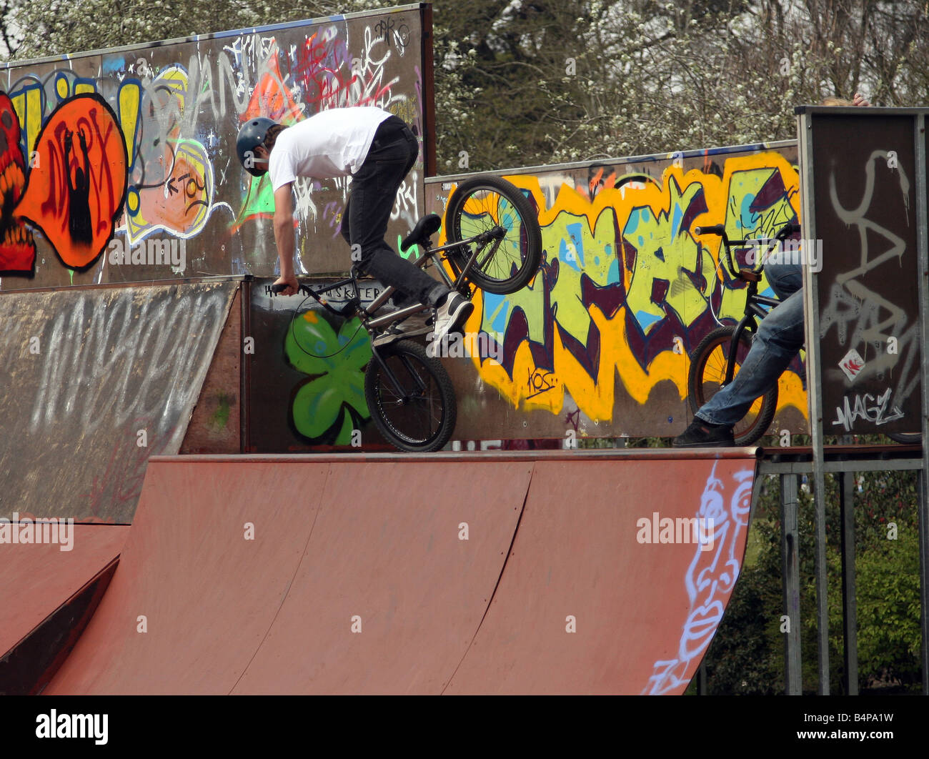 Half pipe high Stock Photo - Alamy