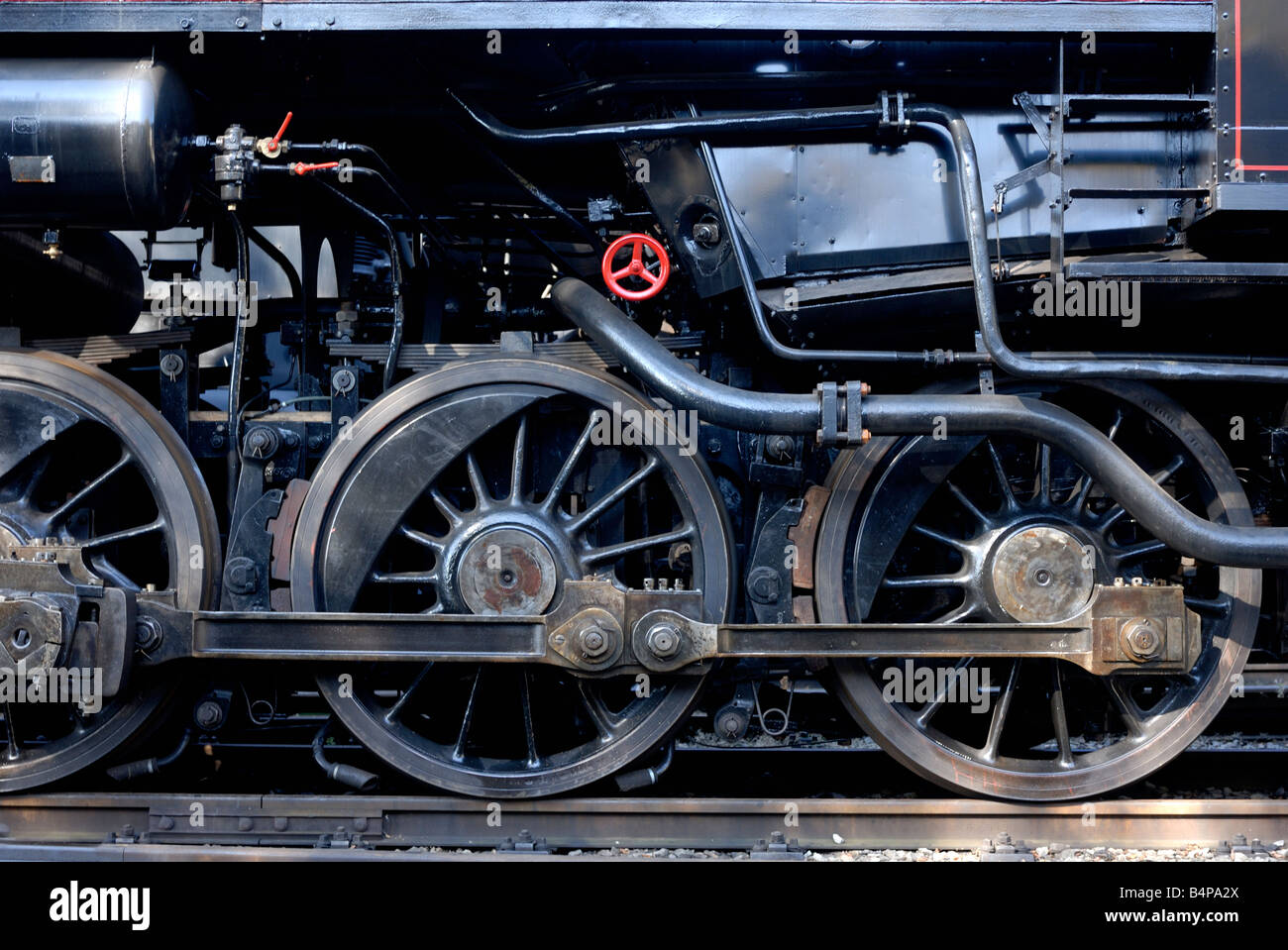 Steam Locomotive close up Stock Photo - Alamy