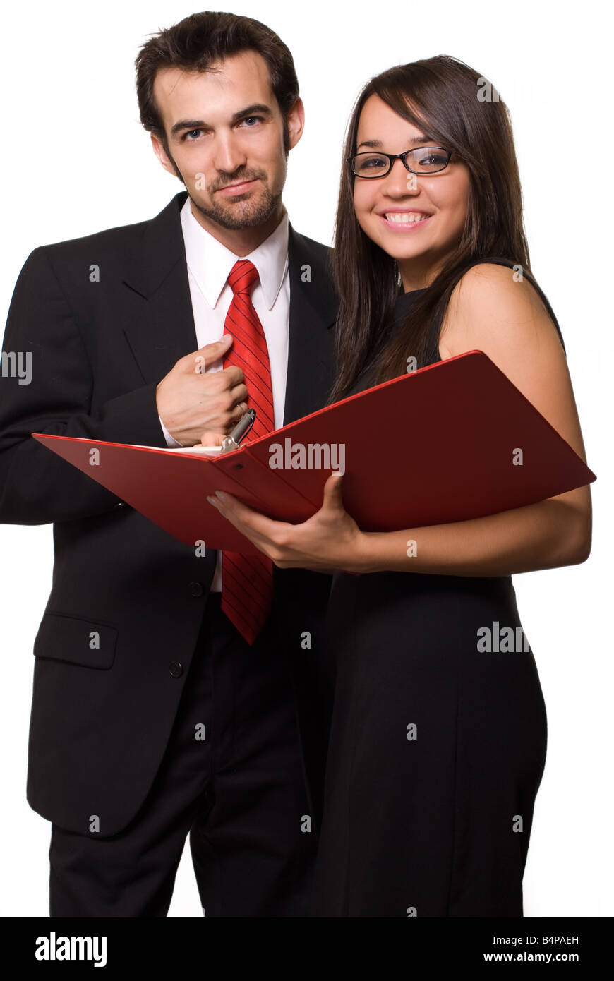 Young professional couple share hi-res stock photography and images - Alamy