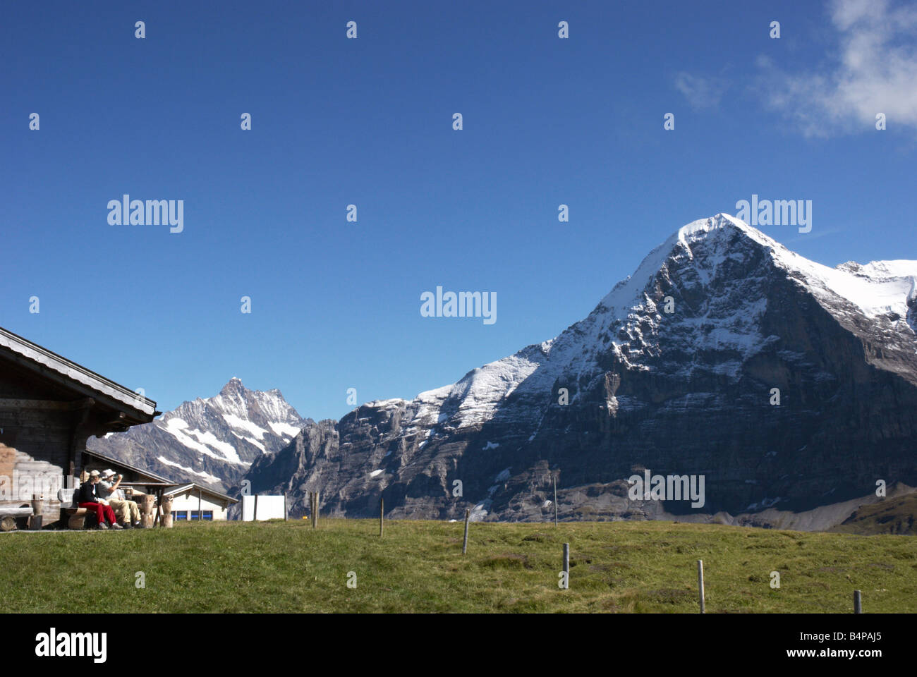 The North Wall of the Eiger Stock Photo - Alamy