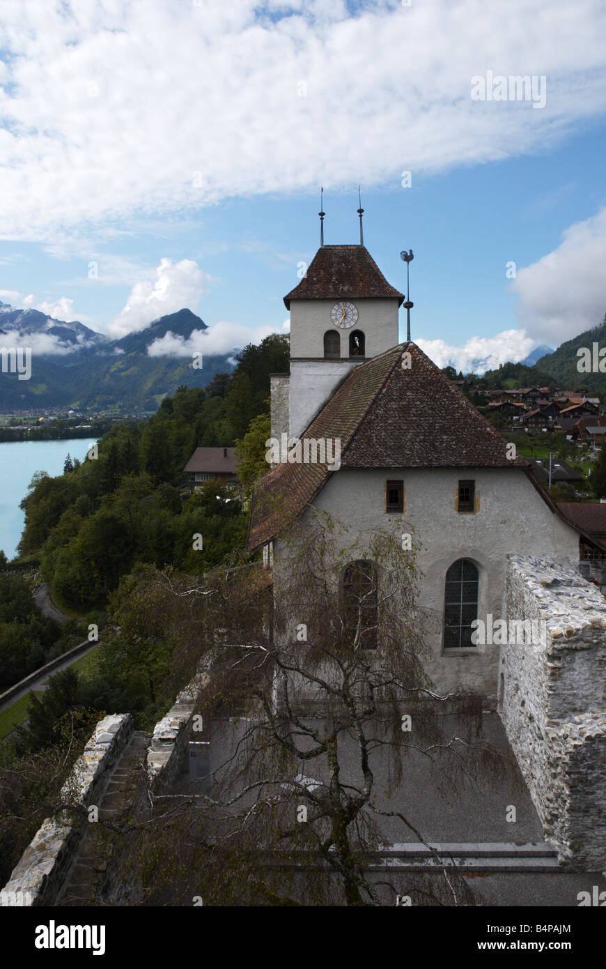 Church at Ringgenberg Bernese Oberland Switzerland Stock Photo - Alamy