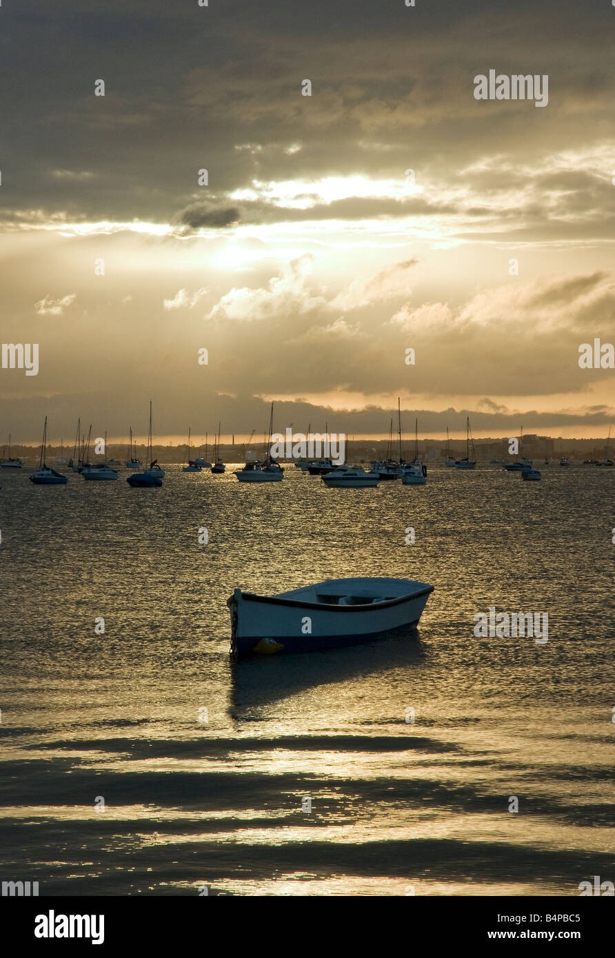 Poole harbour sunset hi-res stock photography and images - Alamy