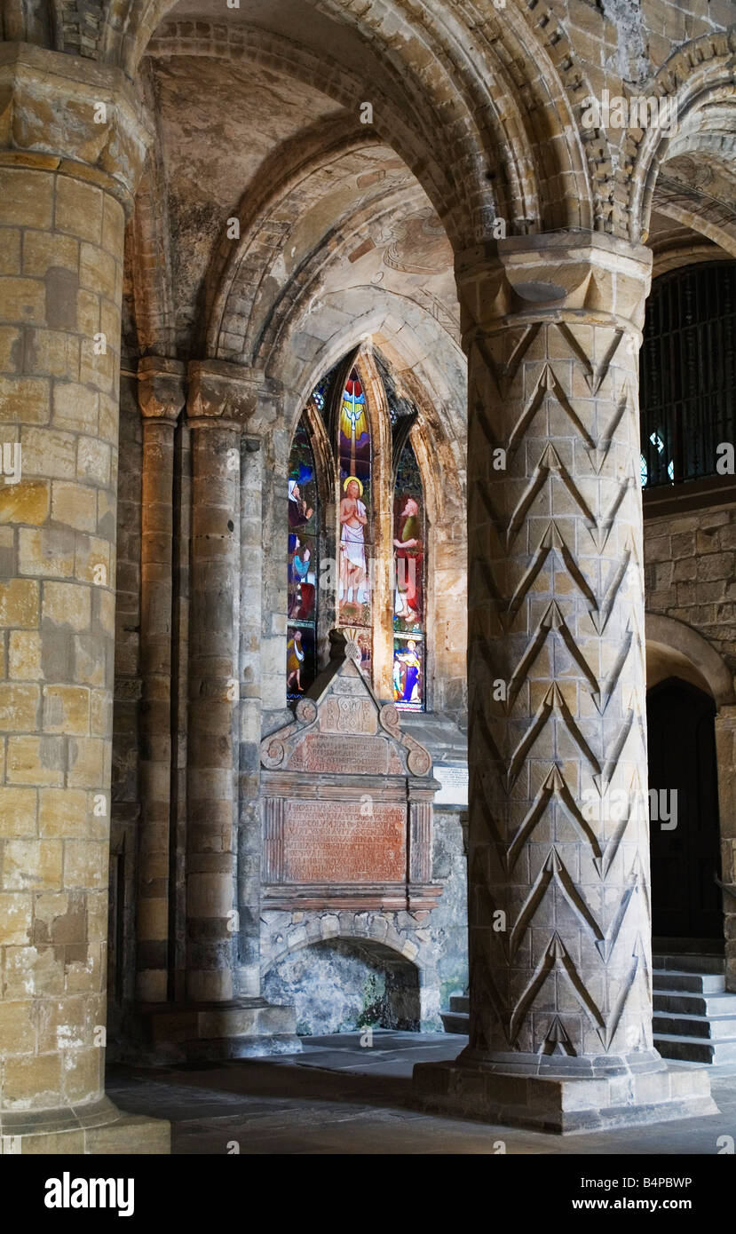 Interior Dunfermline Abbey Dunfermline Scotland High Resolution Stock ...