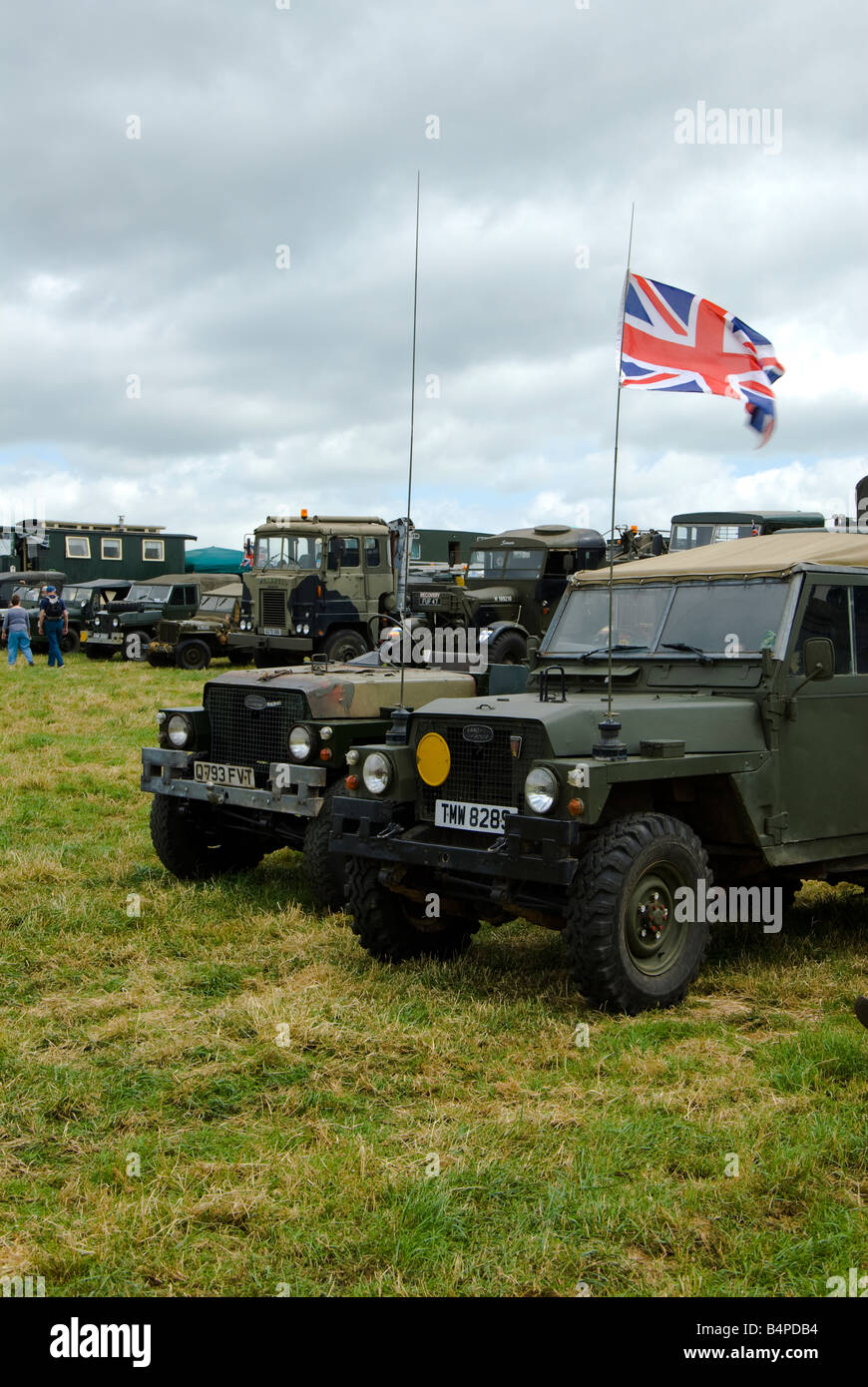 Military vehicles rally hi-res stock photography and images - Alamy