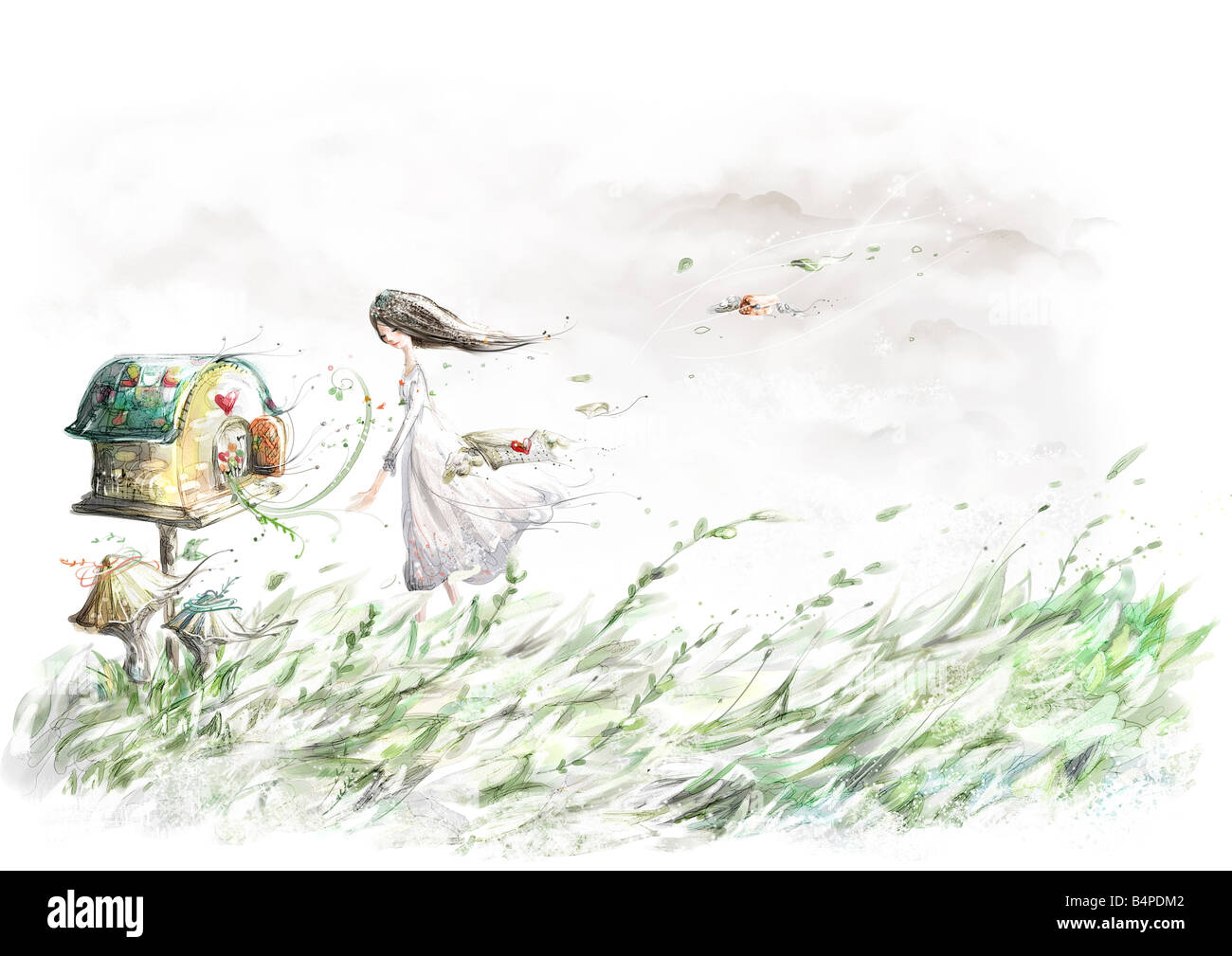 Fantasy mailboxes hi-res stock photography and images - Alamy